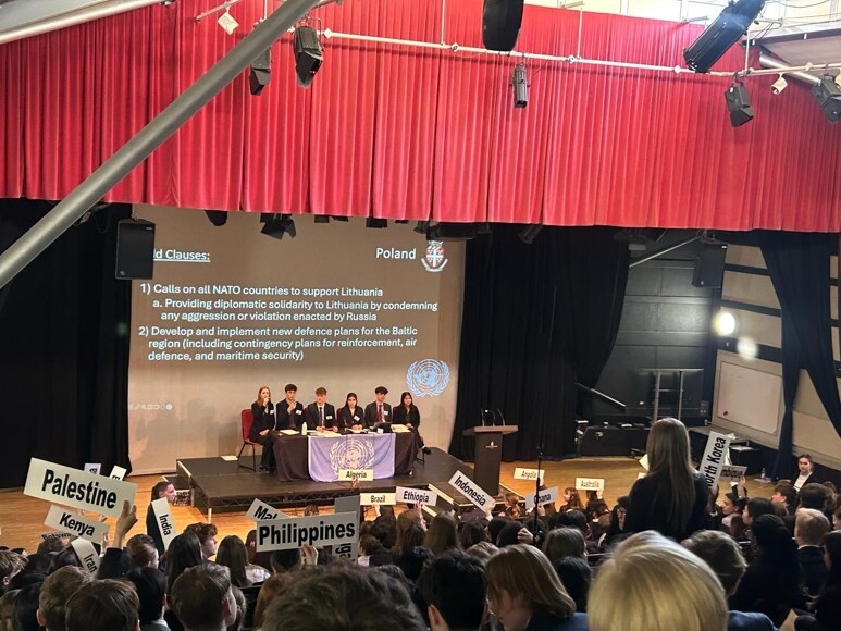 Model United Nations event - Latest News - Ralph Allen School